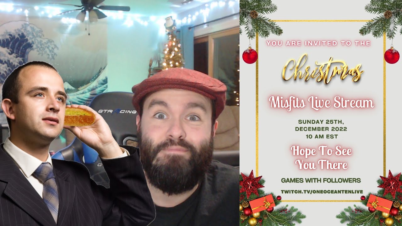 CHRISTMAS MISFITS STREAM! - YouTube