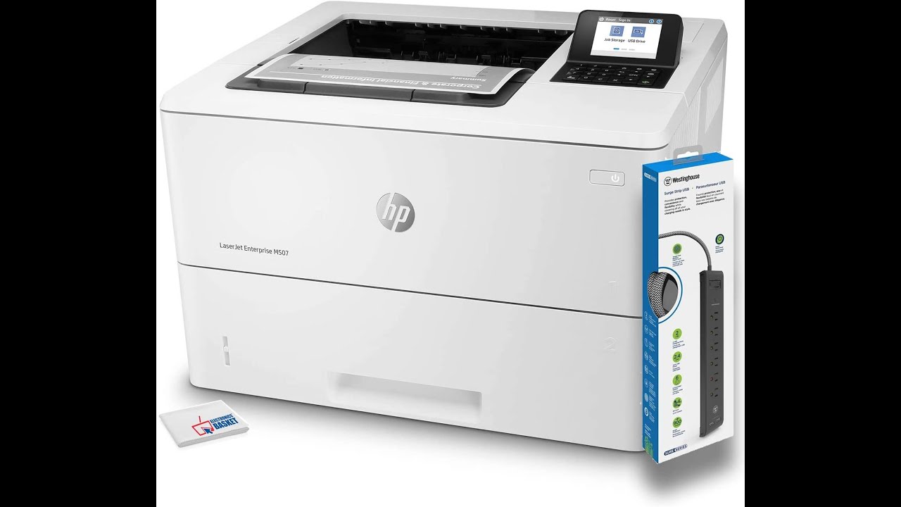 HP Laserjet Enterprise M507dn Printer Review - YouTube
