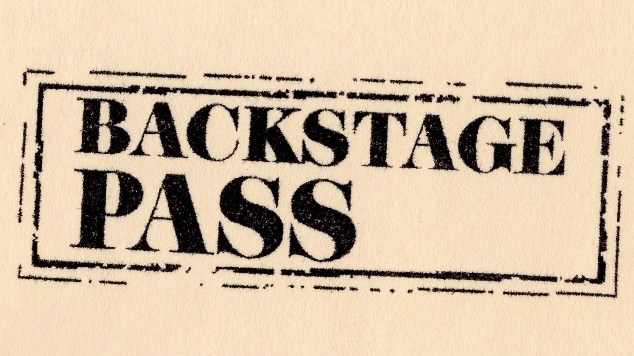 Backstage Pass (Intro bumper) - YouTube