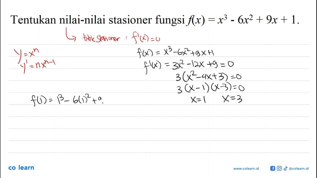 tentukan-nilai-nilai-stasioner-fungsi-f-x-x-3-6x-2-9x-1-youtube