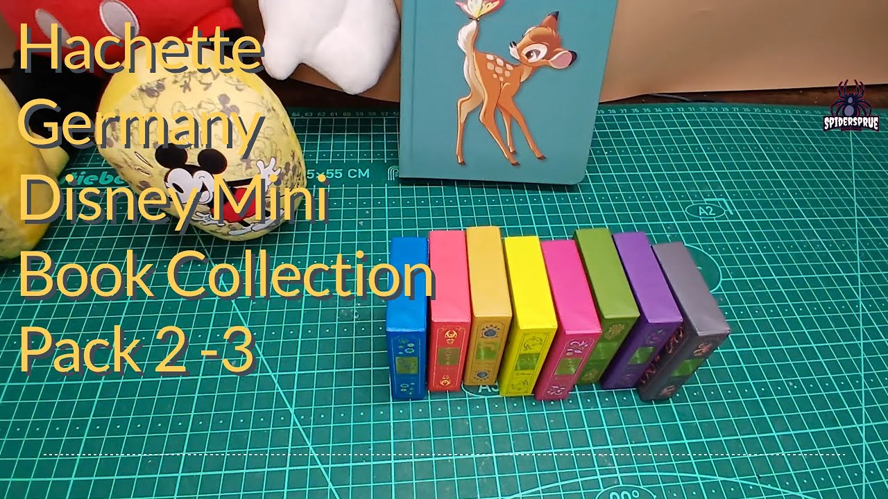 Hachette Germany Disney Miniature Book Collection PK 2 and 3 - YouTube