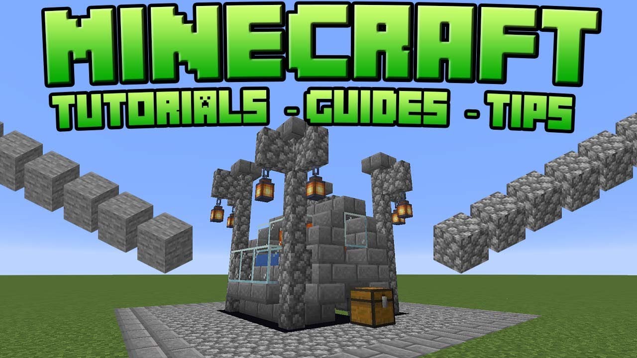 Minecraft Cobblestone & Smooth Stone Generator Tutorial - YouTube