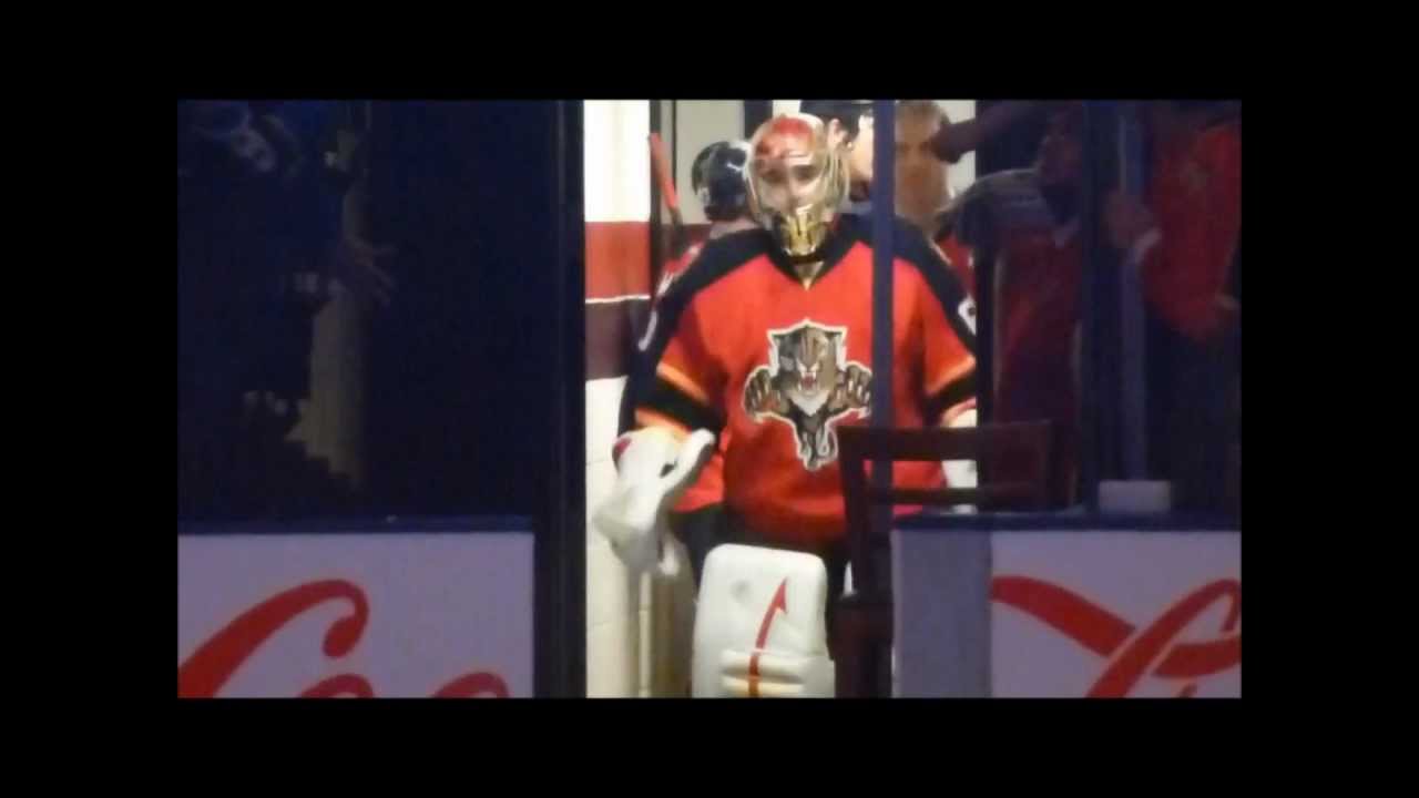 Florida Panthers warm up introduction - YouTube