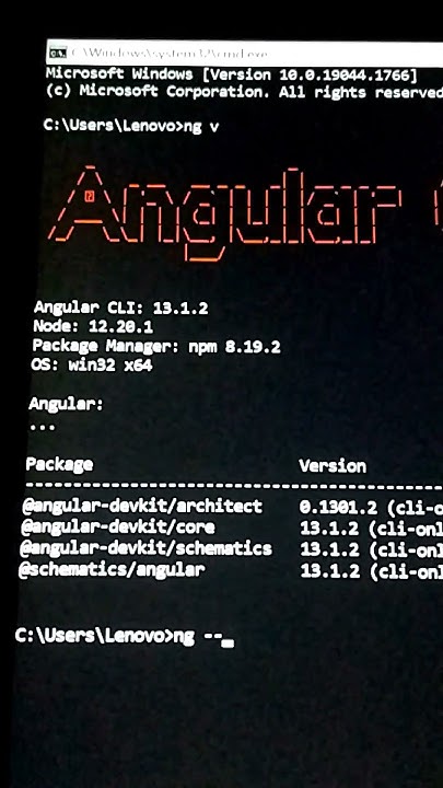 How to check angular CLI version in your PC 🔥 #angular #angularcli #version - YouTube