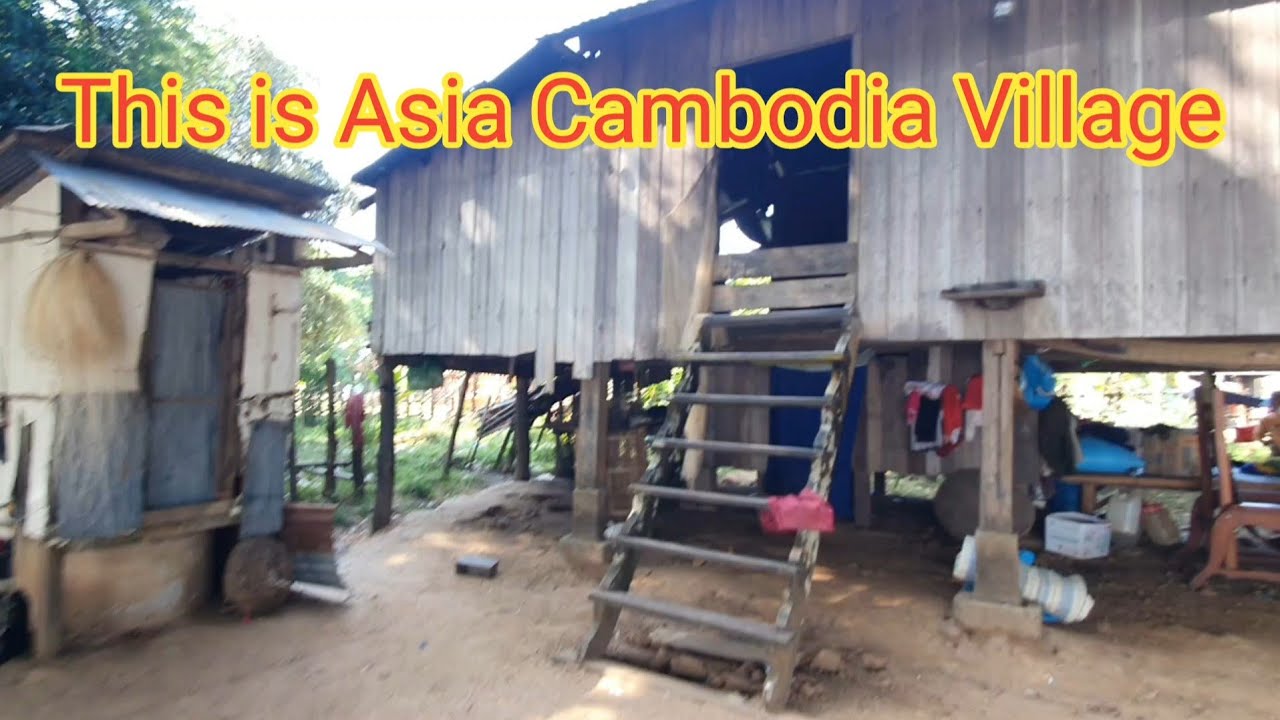 Visit Rural Khmer village 2023 || Asai Cambodia village life - YouTube