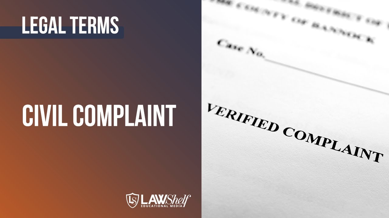 Legal Term Civil Complaint YouTube legal-term-civil-complaint-youtube