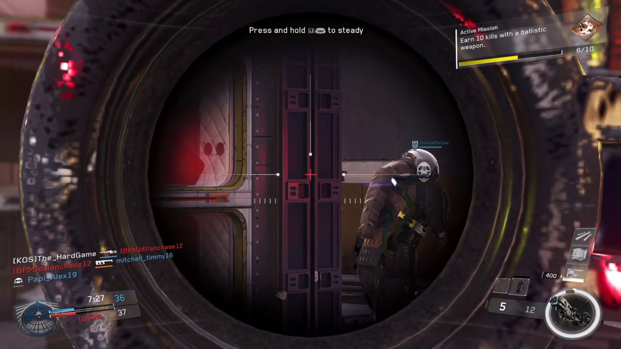 Addicted to Sniping - CoD : IW Multiplayer Longbow Sniper Gameplay ...