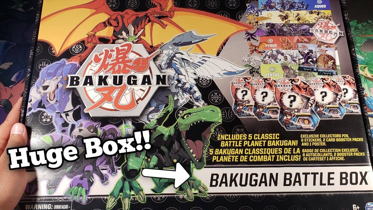 Bakugan Battle Box Opening!! (Is It Worth It?) - YouTube