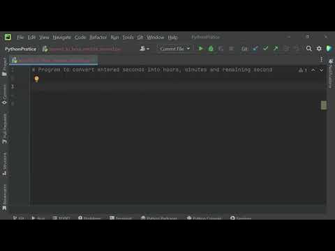 Python program to convert entered seconds into hour, minute and ...
