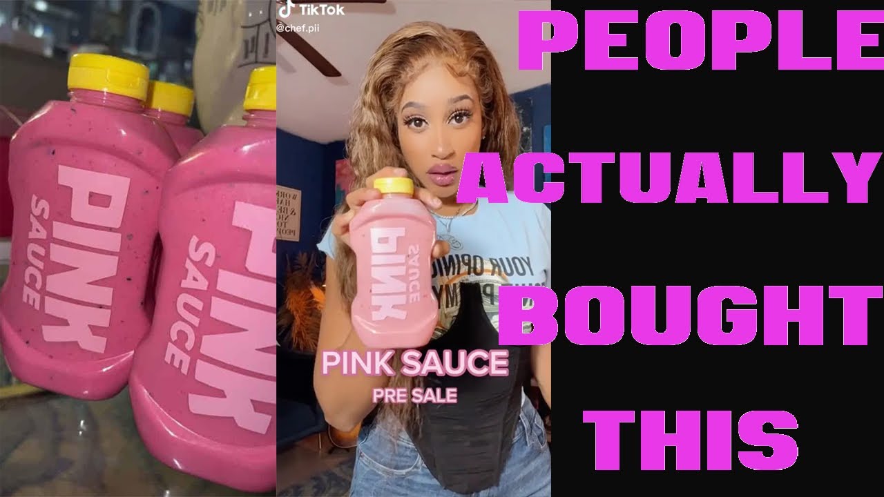TikTok's Wildest Trend (Pink Sauce) - YouTube