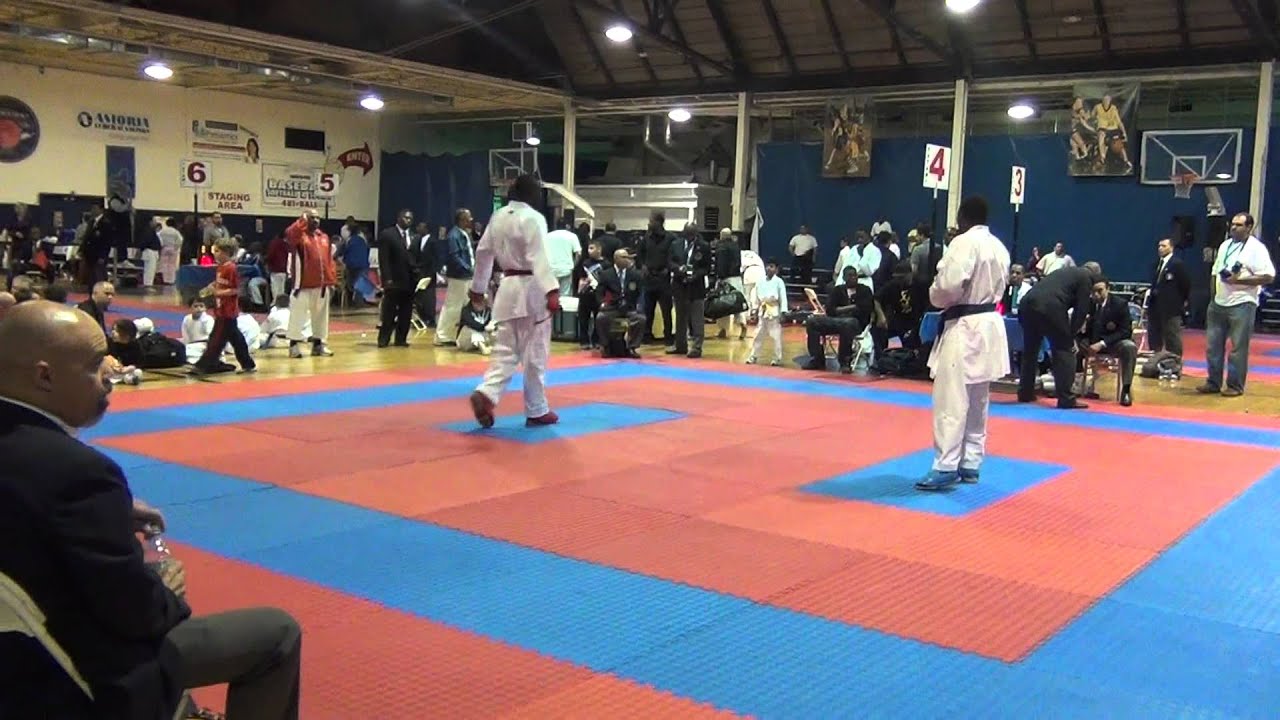 2012 USA-NKF Qualifier NY Bernard Collinel(Blue) VS Ehadji Ndour (Red ...