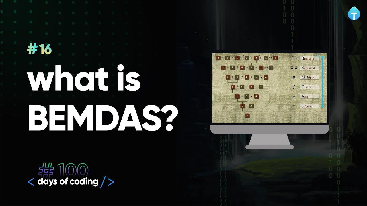 What is BEMDAS? Tekie Byte #16 - YouTube