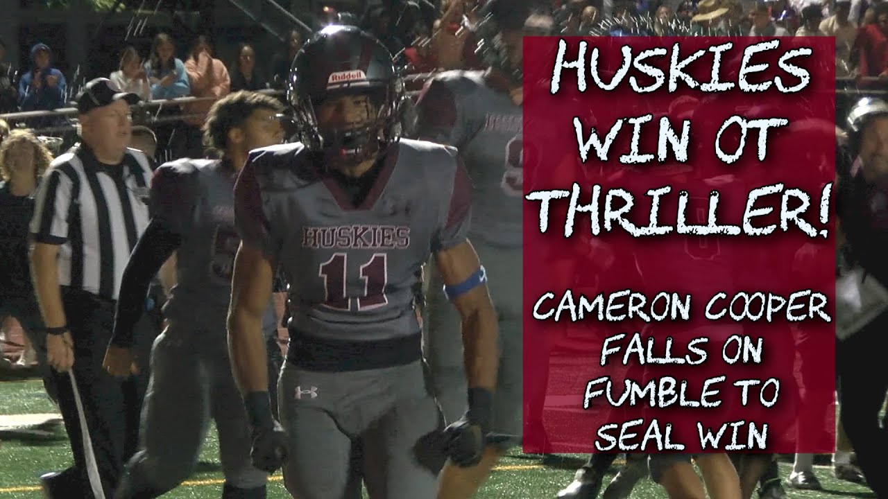 Matawan 28 Pinelands 27 (OT) | HS Football | Jordan Reamer Forced ...