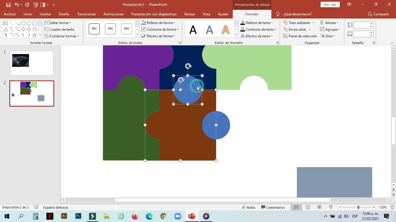 Rompecabezas con PowerPoint 2016 - YouTube