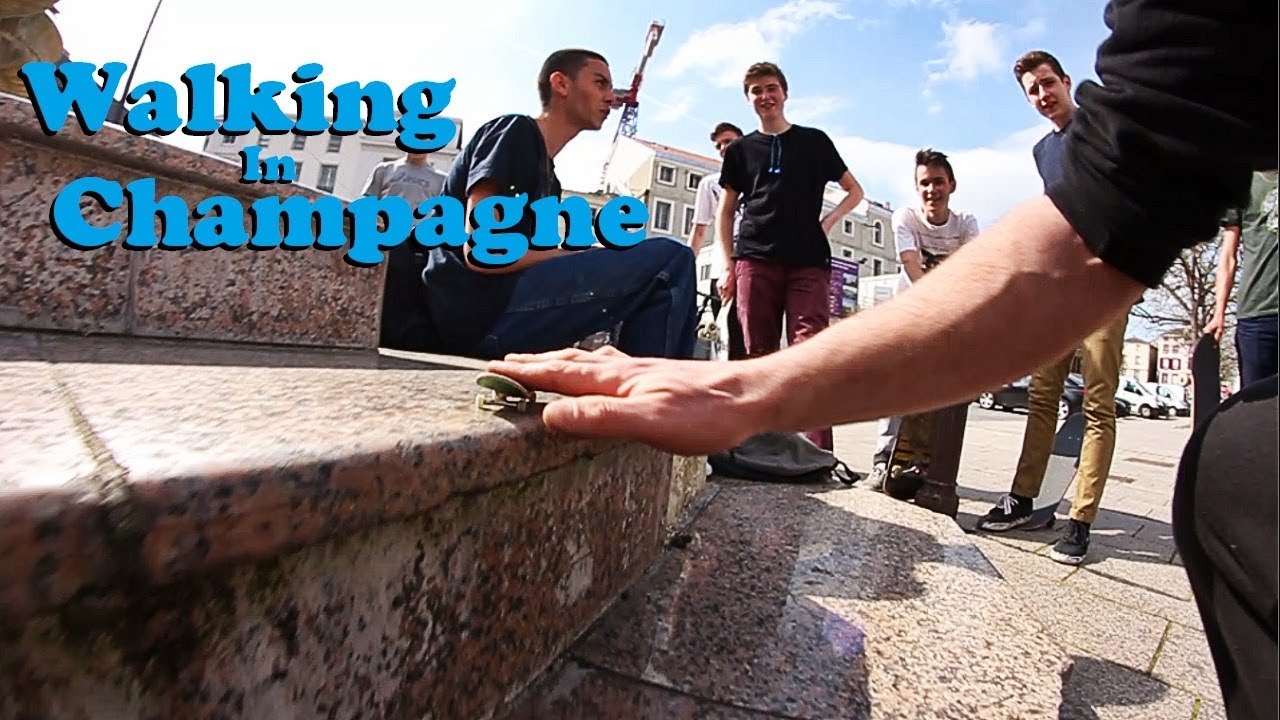 Walking In Champagne - YouTube