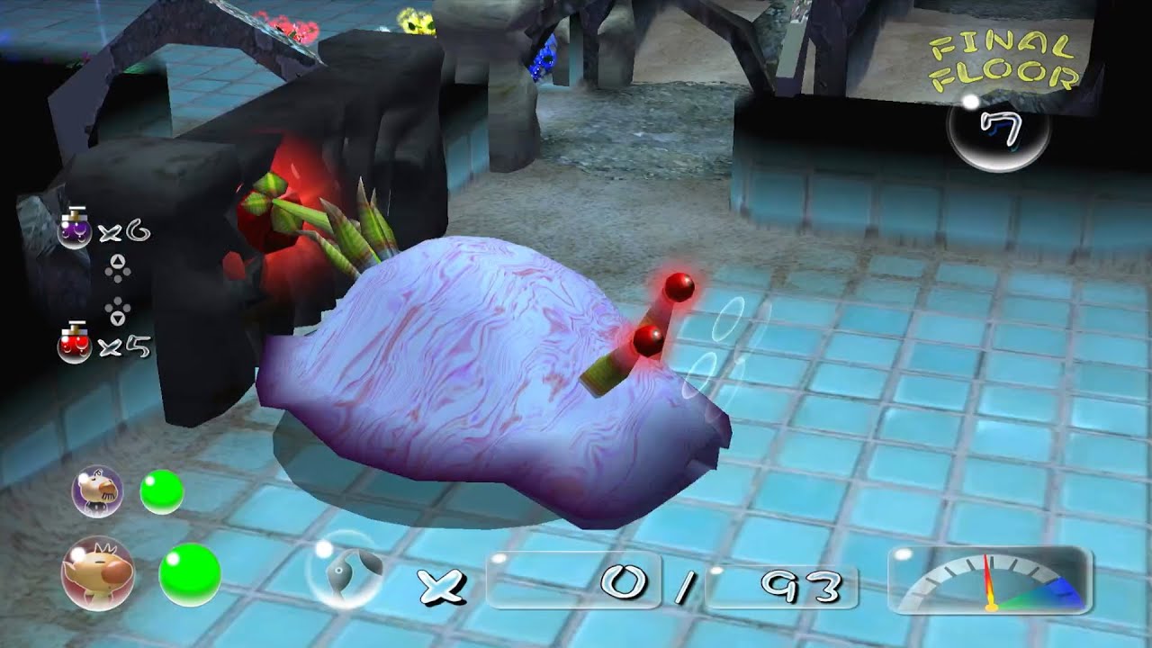 Pikmin 2 - Day 11C - Gooey Bog - YouTube