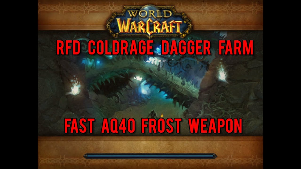 How to Farm Coldrage Dagger from Razorfen Downs (RFD) - Entry and Exit ...