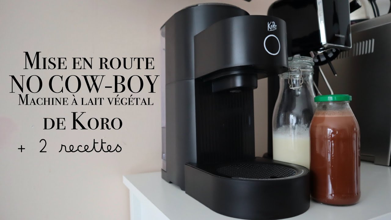 Mise en route et 2 recettes // No Cow-Boy de Koro, la machine à faire ...