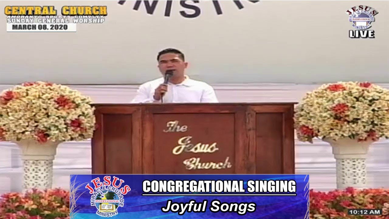 JMCIM | Congregational Singing | Joyful Songs | March 8, 2020 - YouTube