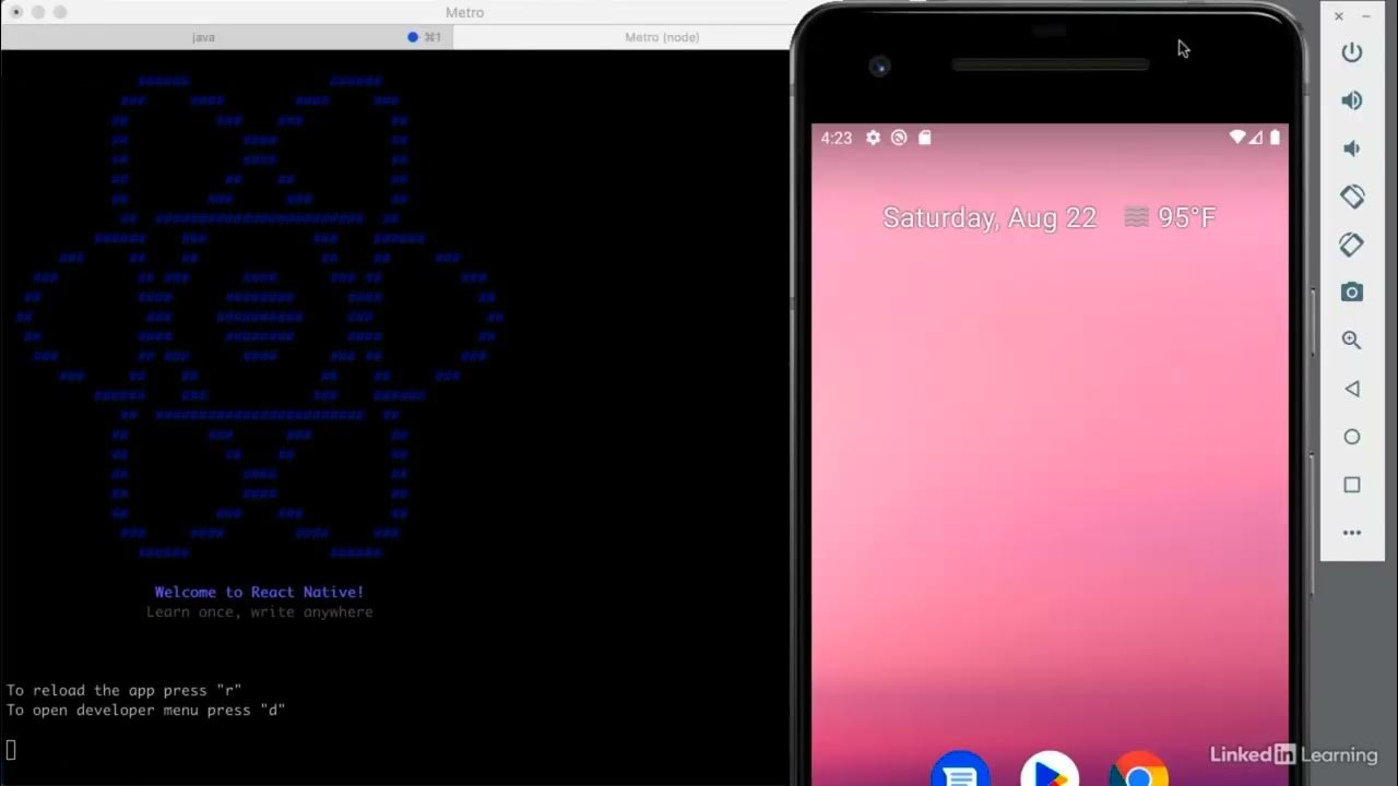 2-React Native Fundamentals | Hello React Native on iOS And on Android - YouTube
