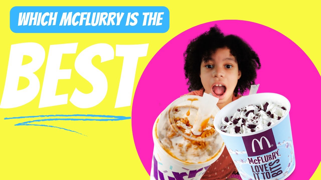 Indulge in Deliciousness: Oreo McFlurry and Peanut Butter Crunch - YouTube