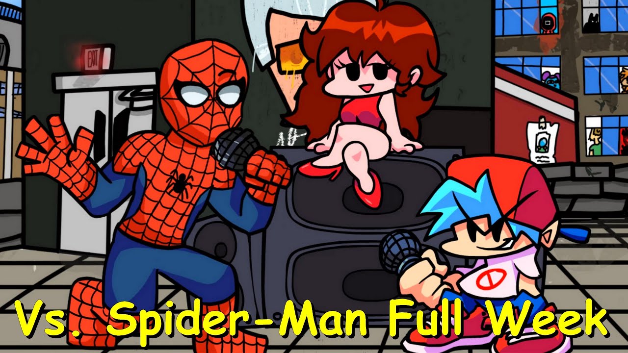 Friday Night Funkin' Vs. Spider-Man Full Week [FNF Mod/HARD] - YouTube