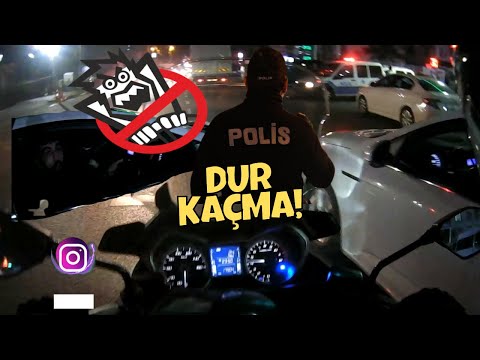 Bağcılar'da Maganda Trafiği Alt Üst Etti(Polis Kovaladı)