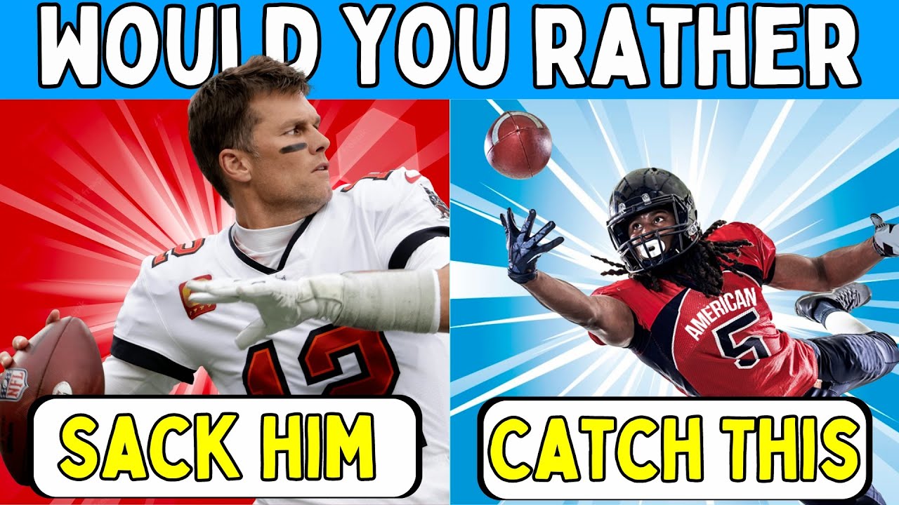 Would You Rather NFL QUIZ // NFL Challenge 🤯🤯🤯 - YouTube