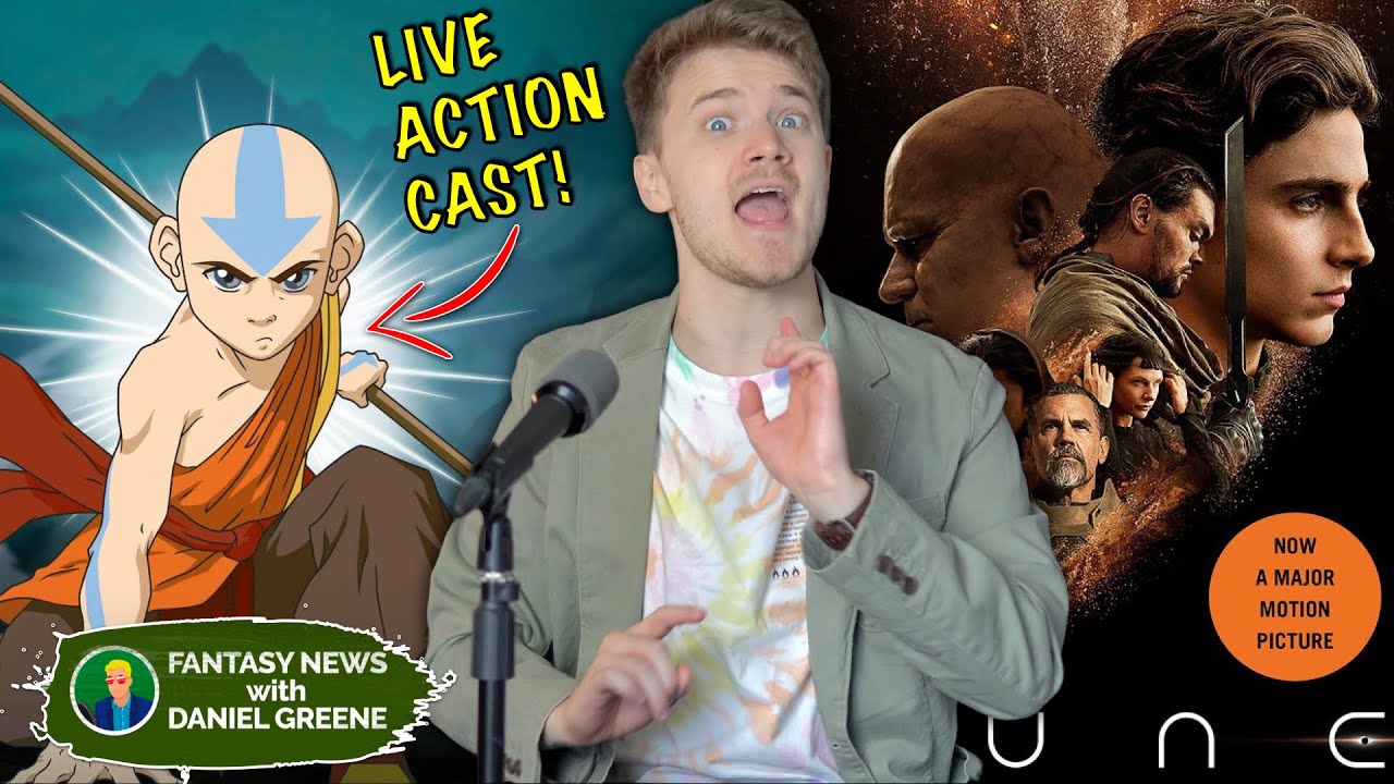 ATLA Netflix Cast!🔥 One Piece Olympics🫀 New Dune Cover⏳ -FANTASY NEWS ...