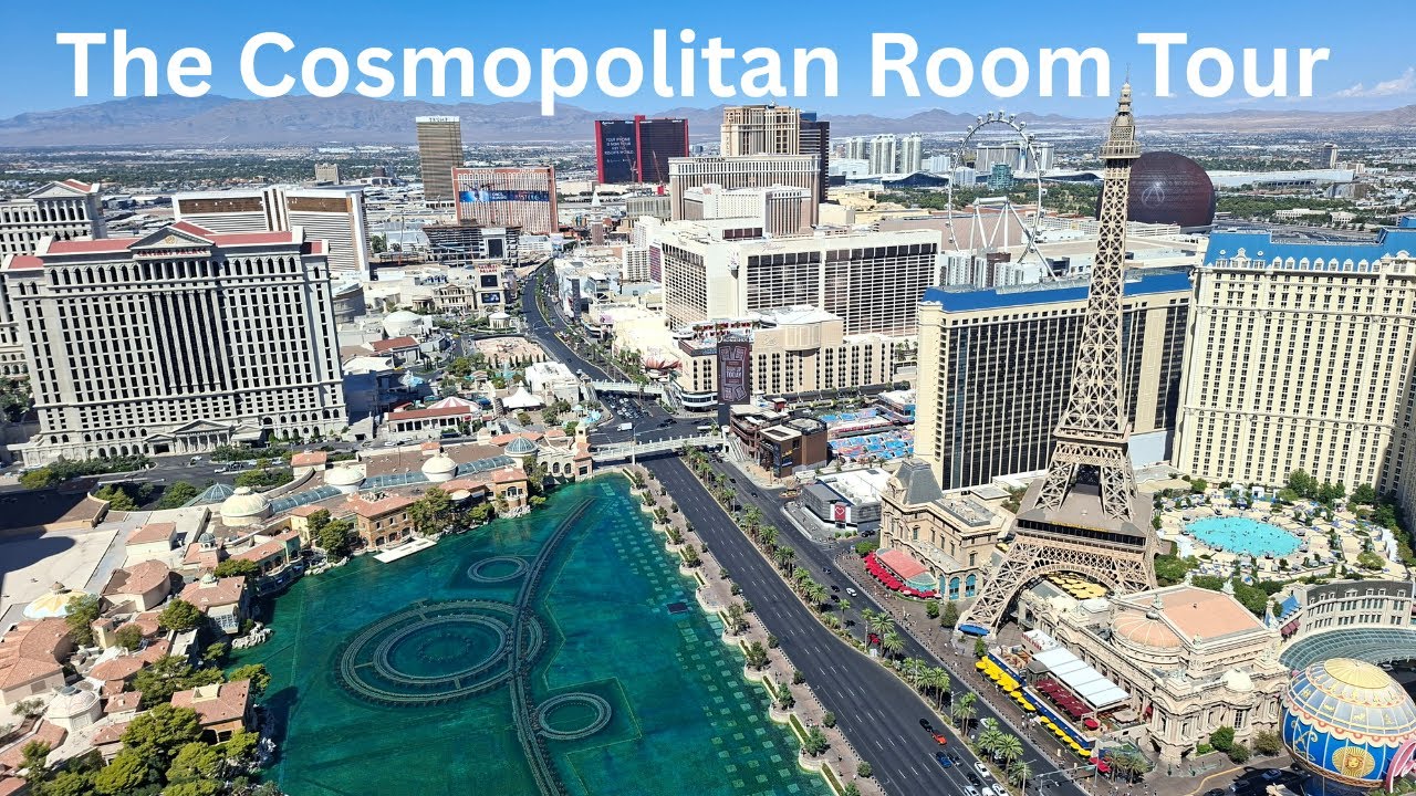 The Cosmopolitan of Las Vegas / Room Tour / Wraparound Terrace Suite ...