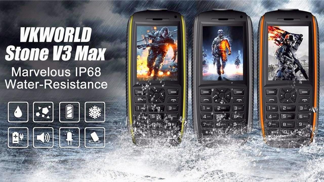 VKworld Stone V3 Max - Travel Phone coverage from Michelin - YouTube