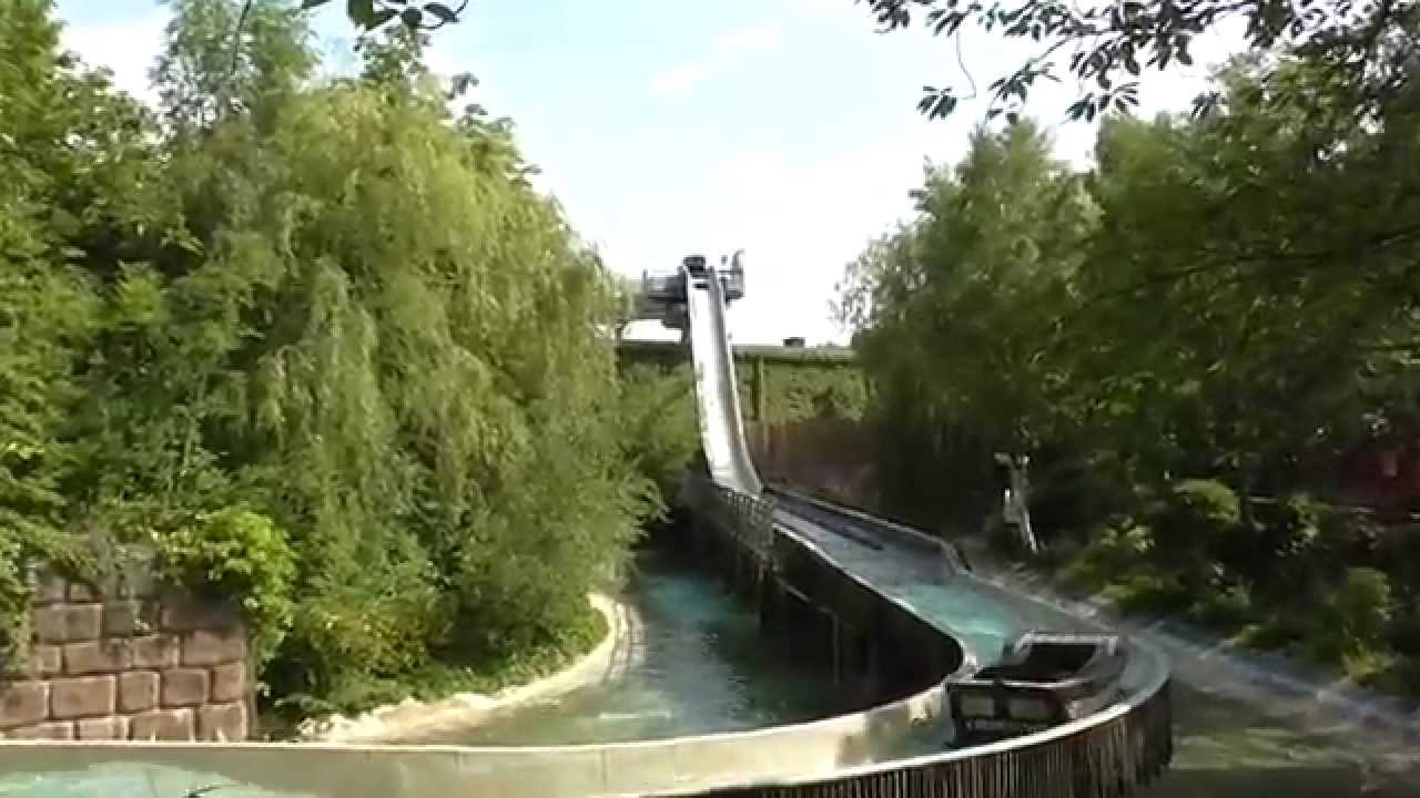 Dragon Falls - On Ride POV | Chessington World Of Adventures 2014 - YouTube