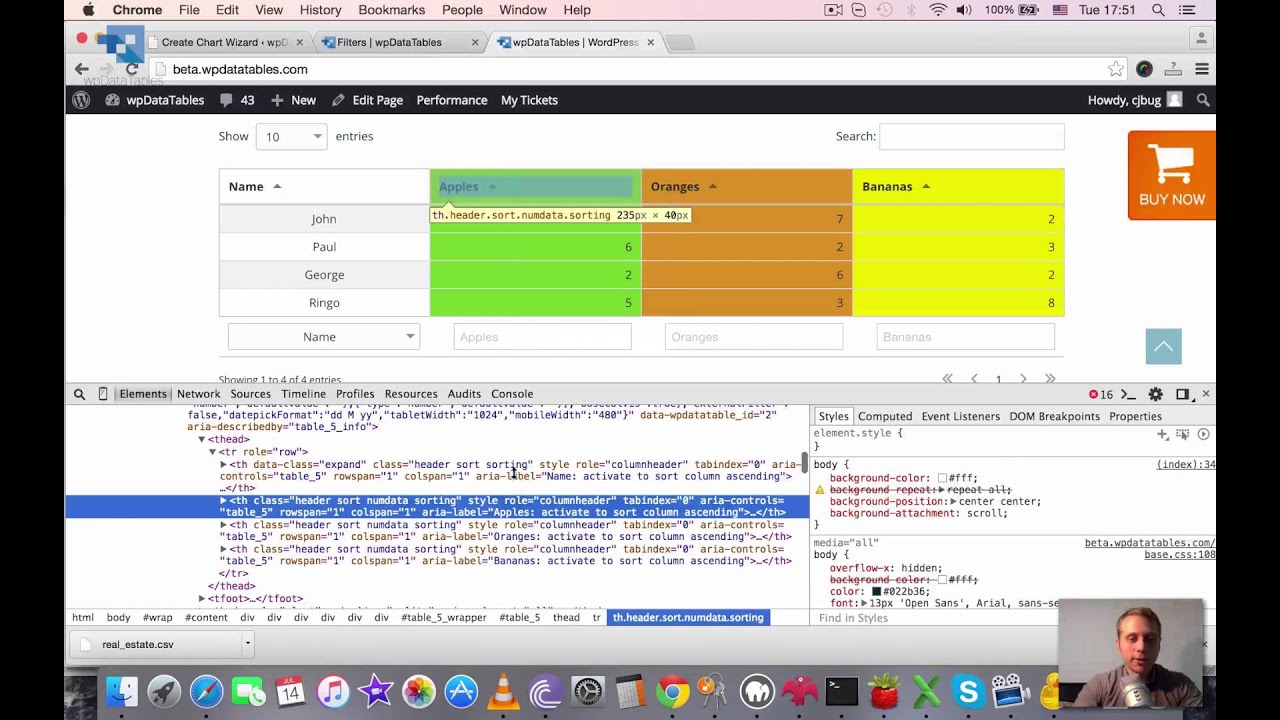 How To Use Wordpress Hooks Filters And Actions To Customize Wpdatatables Plugin Youtube 3175