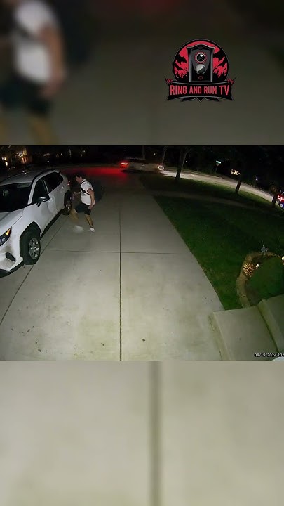 Kicking Cars | Ring Door Bell Camera Footage - YouTube