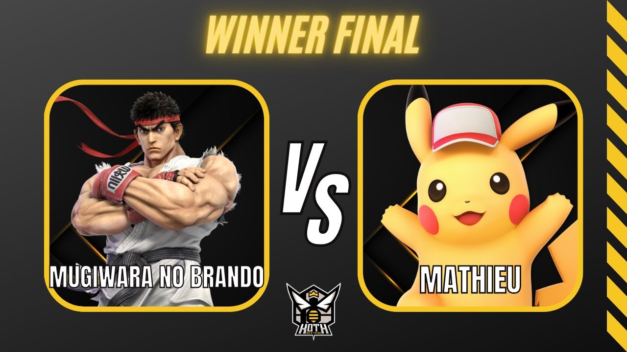 KotH#39 WF : MugiwaraNoBrando (Ryu, Ken) - Mathieu (Pikachu) - YouTube