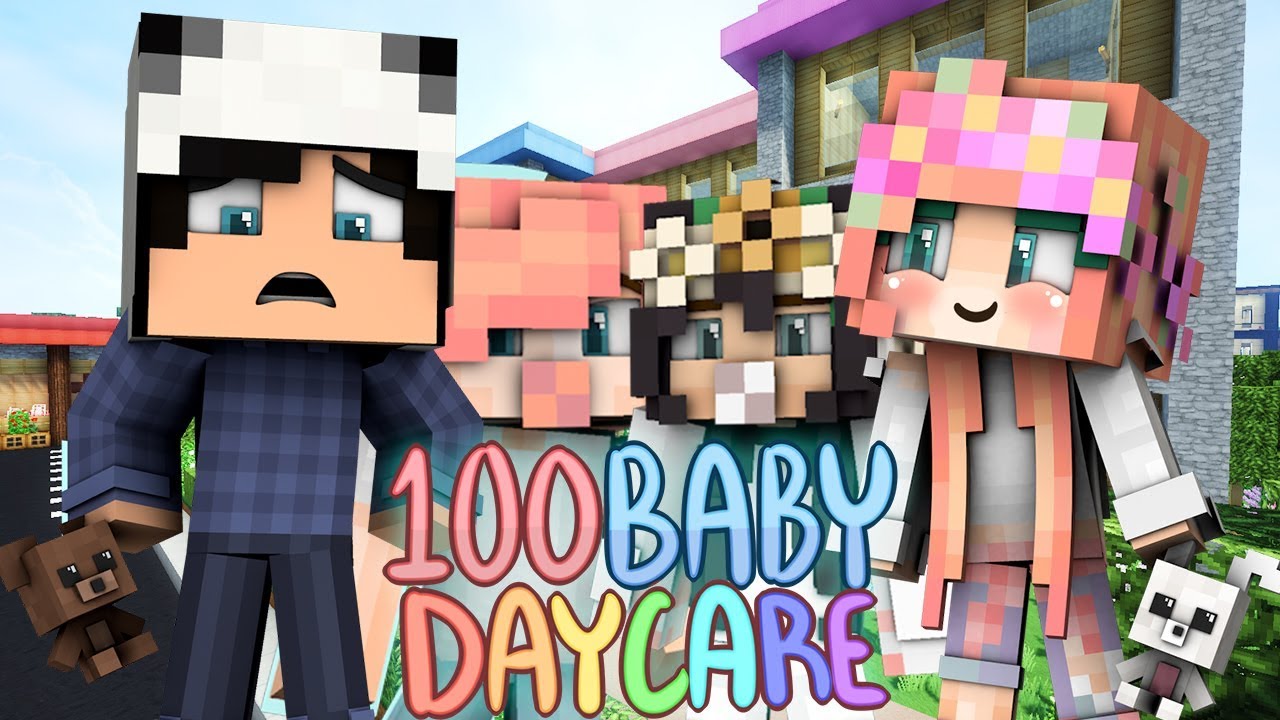 BRI TURNED US INTO KIDS! | 100 Baby Daycare | (Minecraft Daycare ...