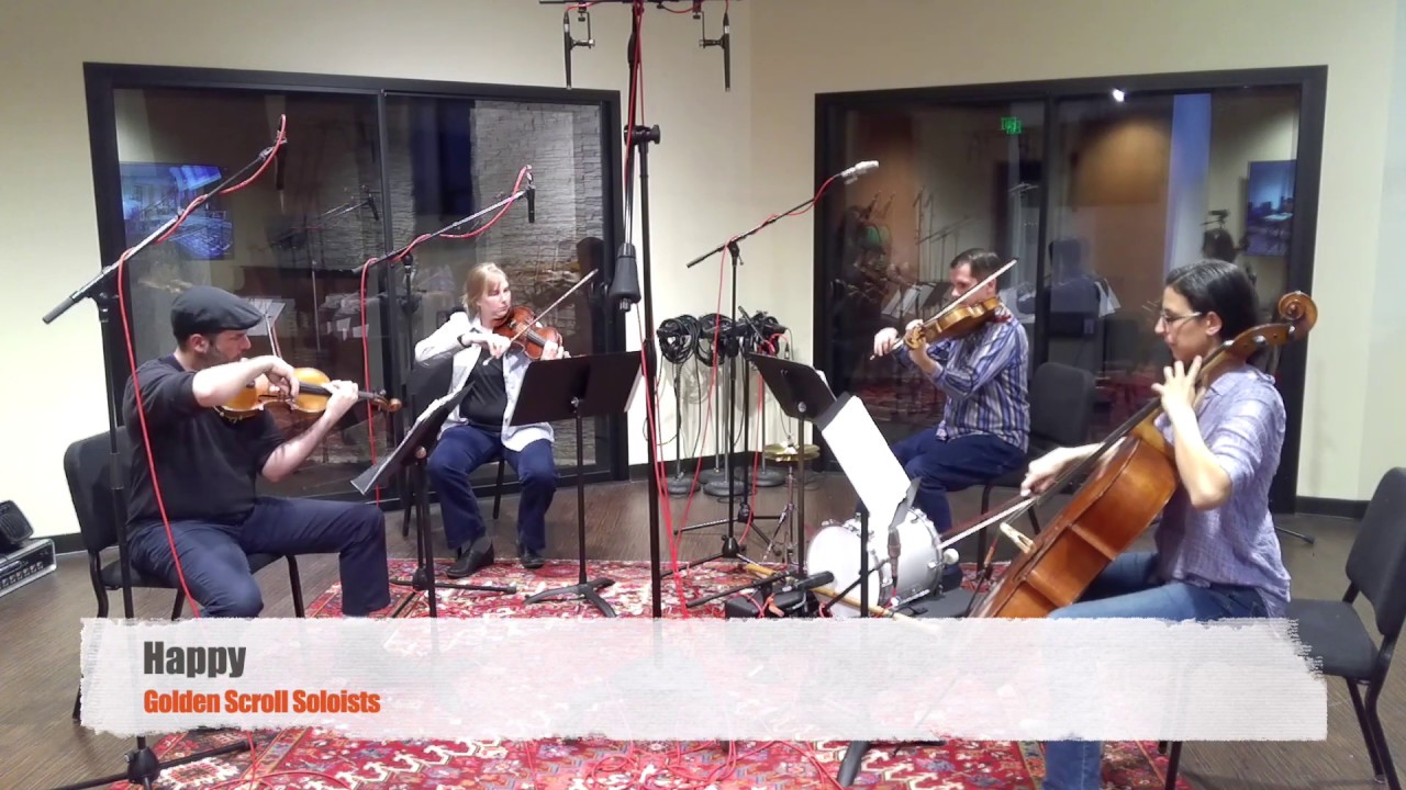 Happy - String Quartet Cover - YouTube