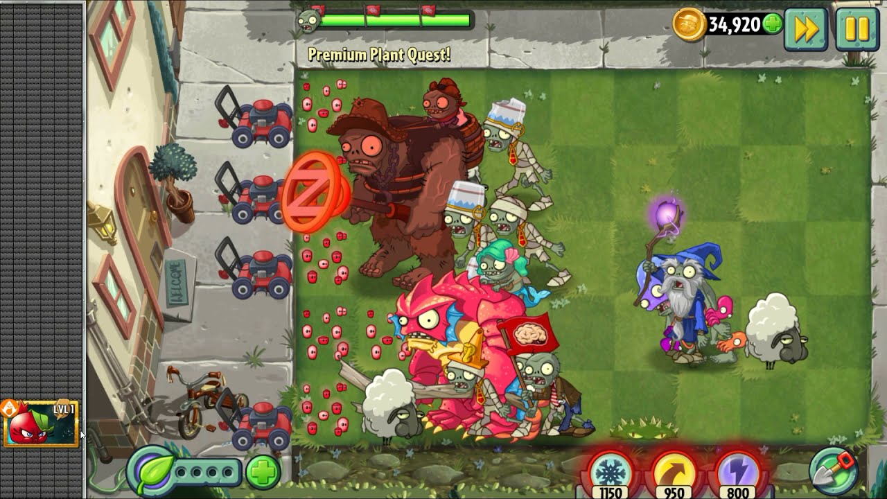 PVZ2 | NEW PLANT BOMBEGRANATE!!! PREMIUM PLANT QUEST | PLANTS VS ...