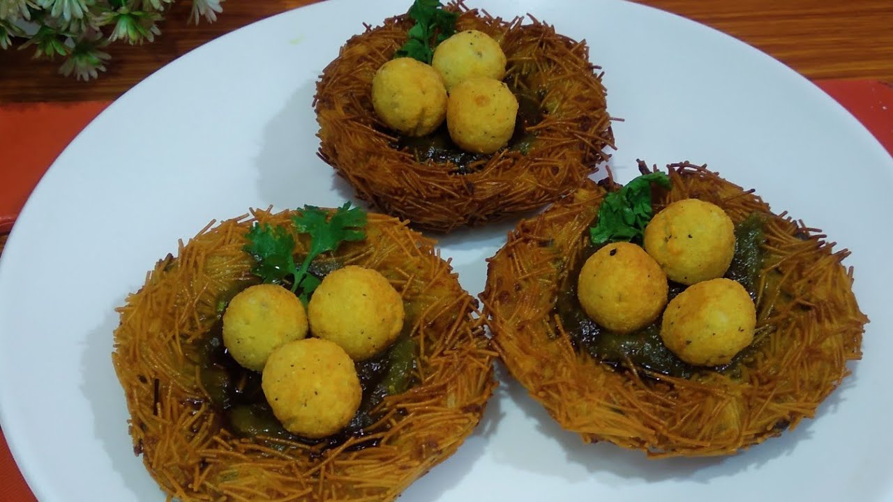 Bird Nest Recipe l Unique Bird Nest Snack l New Evening Snacks Recipe l ...