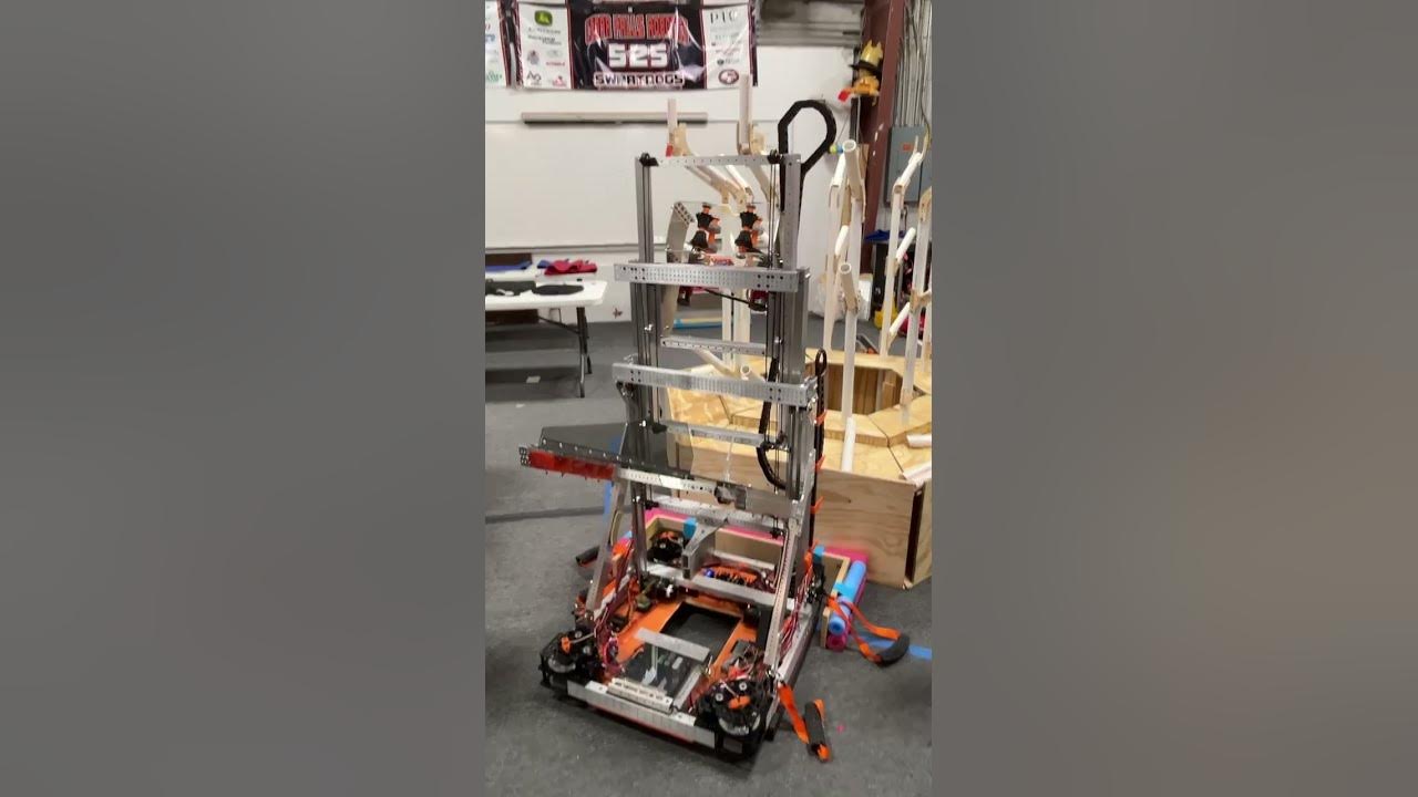 Elevator automatic heights FRC 525 Swartdogs Reefscape - YouTube