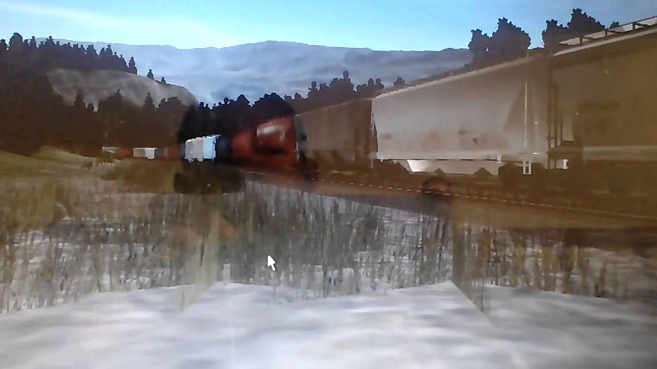 Trainz: ES44DC'S Long CN 310 (Intermodal/Grain@ AB - YouTube