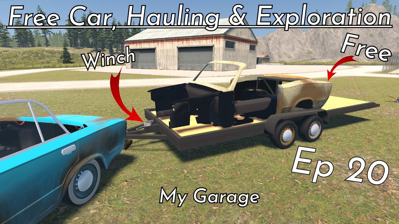 My Garage Playthrough | Free Car, Hauling & Exploration | EP20 - YouTube