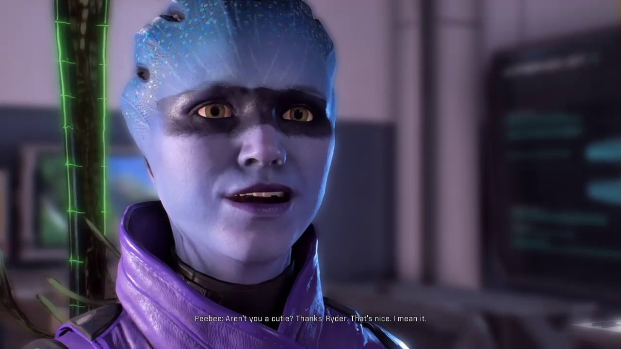Mass Effect: Andromeda - Peebee Secret Project - YouTube