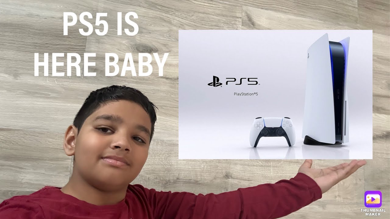 PS5 is in the house baby 🥹😎🤩 - YouTube