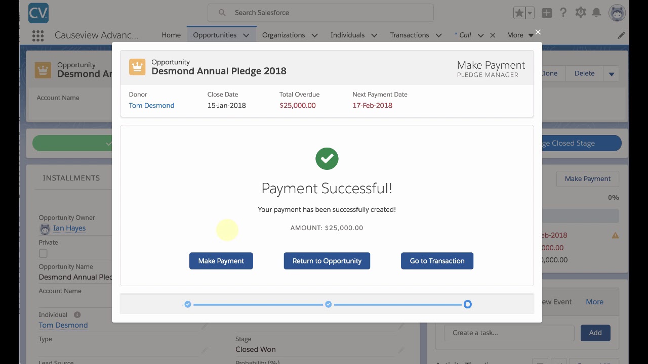 Causeview Pledge Manager Demo - YouTube