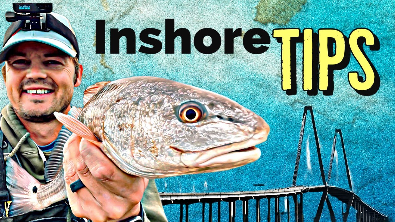 Redfish and Sea Trout Fishing tips inshore - Charleston SC - YouTube