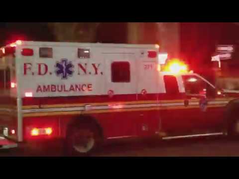 FDNY, Ambulance 271 Responding Code 3 - YouTube