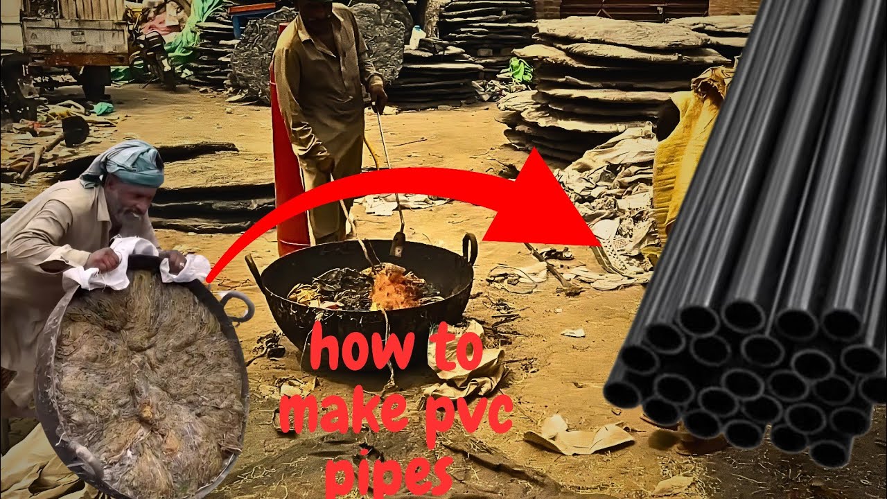 Plastic PVC pipes making factory | inside real factory process | PVC ...