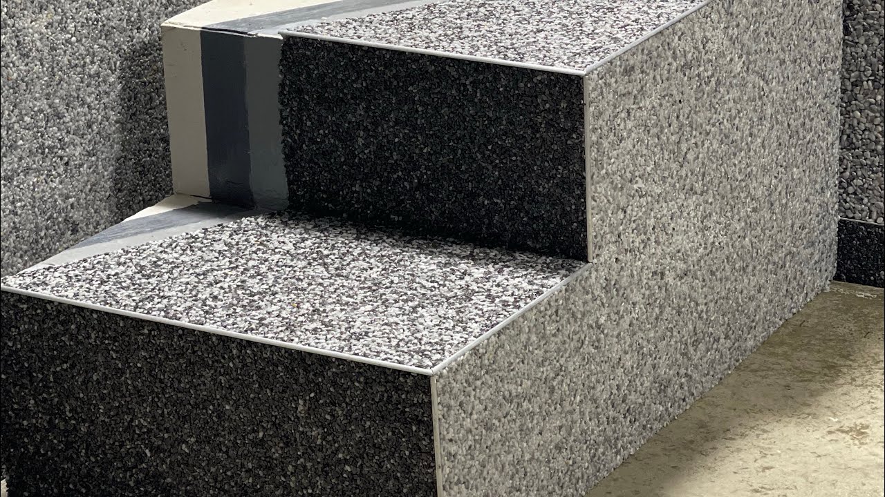 Akmens Kilimas dangos įrengimas - YouTube