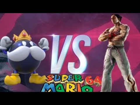 Super Mario 64 Kazuya Mishima vs King Bomb Omb - YouTube